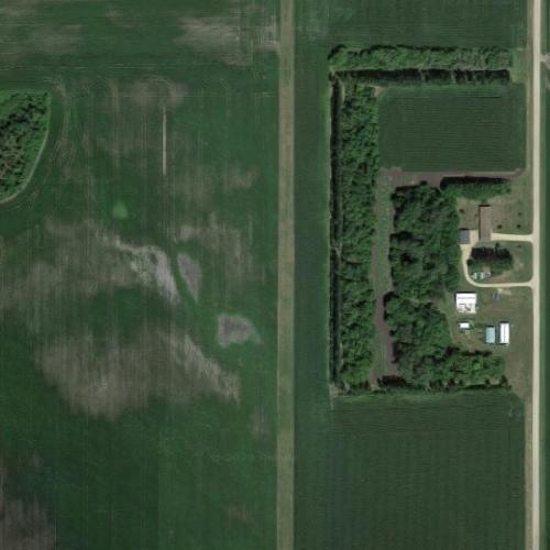 Moffet Airstrip in Barney, ND (Google Maps)