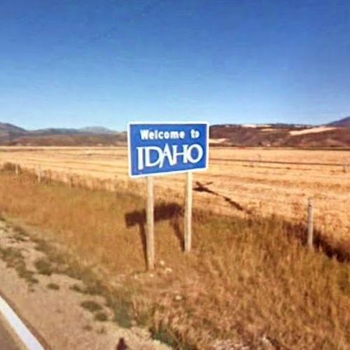 Welcome to Idaho sign in Freedom, ID (Google Maps) (#2)