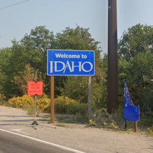 Welcome to Idaho sign in Garden City, UT (#5) - Virtual Globetrotting