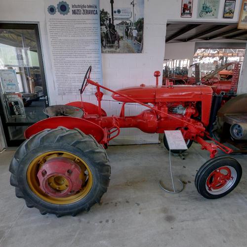 1947 Farmall A (IHC) in Novo Miloševo, Serbia (Google Maps)