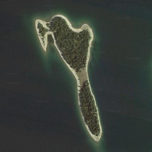 Moose Island in Moran Junction, WY (Google Maps)