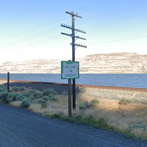 Welcome to Oregon sign in Hermiston, OR (Google Maps) (#3)