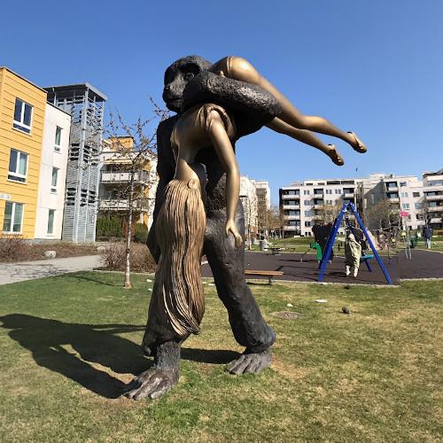 'The Abduction' by Jim Dine in Oslo, Norway (Google Maps)