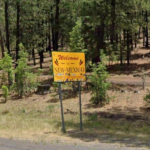 Welcome to New Mexico sign in Luna, NM (Google Maps) (#3)