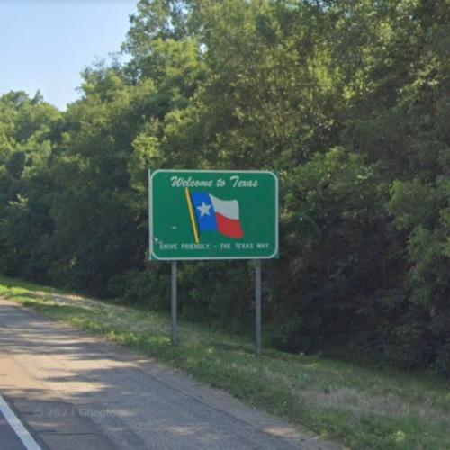 Welcome to Texas sign in Texarkana, TX (Google Maps) (#4)