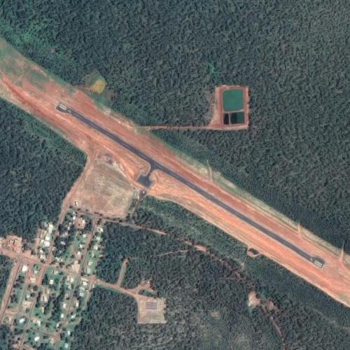 Milyakburra Airport in Alyangula, Australia (Google Maps)
