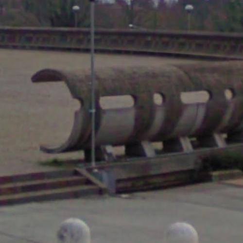 'Santuario dell'Amore Misericordioso Bench' by Julio Lafuente in Todi ...