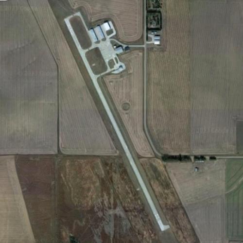 Pender Municipal Airport in Pender, NE (Google Maps)