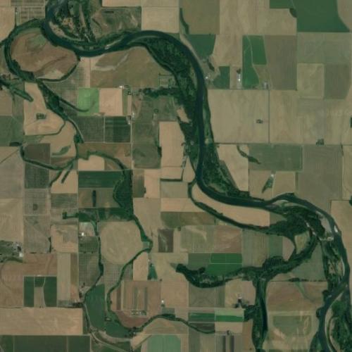 Ingram Island in Monroe, OR (Google Maps)