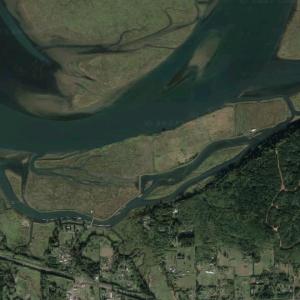 Svensen Island (aka Svenson Island) in Astoria, OR - Virtual Globetrotting