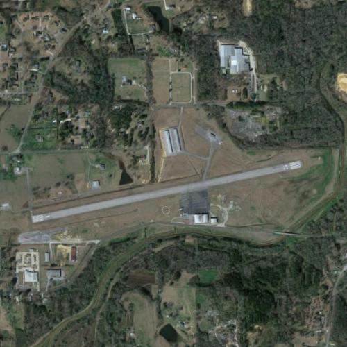 Chilton County Airport in Clanton, AL (Google Maps)