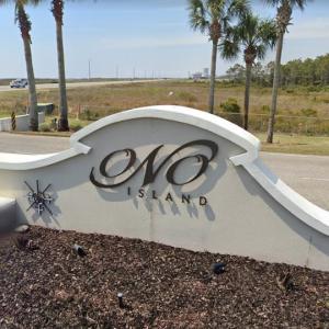 Ono Island sign in Orange Beach, AL - Virtual Globetrotting