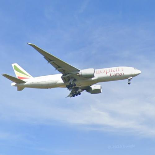 Ethiopian Cargo Boeing 777F [ET-APS] in Grâce-Hollogne, Belgium (Google ...