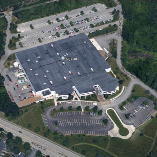 Sig Sauer Inc. in Newington, NH (Google Maps) Sig Sauer Inc. in Newington, NH (Google Maps)