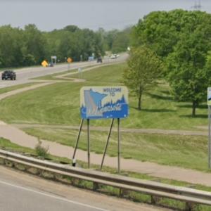 Welcome to Minnesota sign in Hastings, MN - Virtual Globetrotting