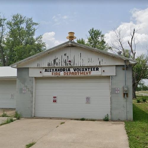 Alexandria Volunteer Fire Department in Alexandria, MO (Google Maps)