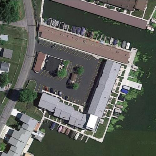 Turkey Foot Island in Russells Point, OH (Google Maps)