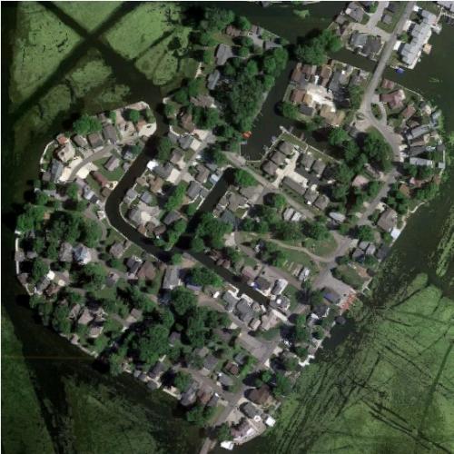 Tecumseh Island in Russells Point, OH (Google Maps)