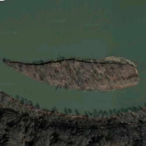 Phillis Island in Midland, PA (Google Maps)