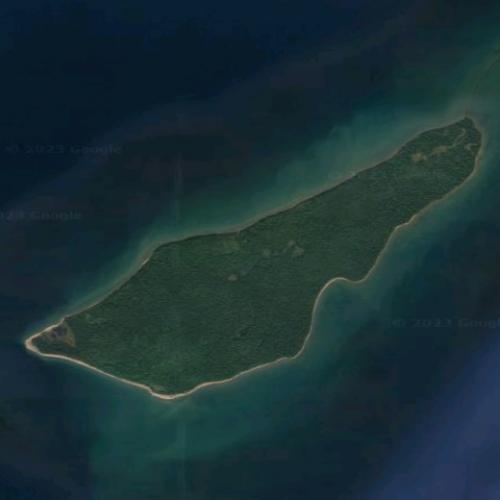 Michigan Island in Red Cliff, WI (Google Maps)