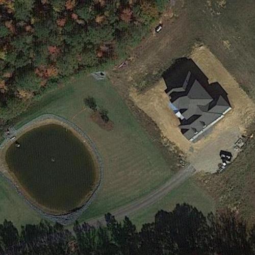Chase Briscoe's house in Monroe, NC (Google Maps)