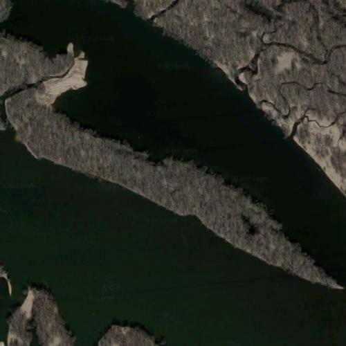 Island Number Fifty-four in Fountain City, WI (Google Maps)