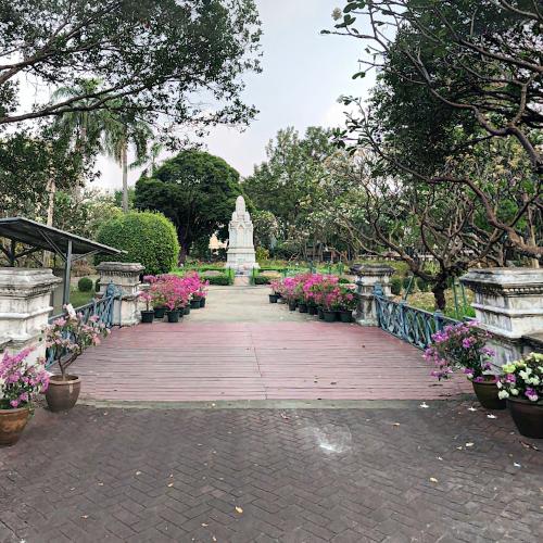 Saranrom Park in Bangkok, Thailand (Google Maps)