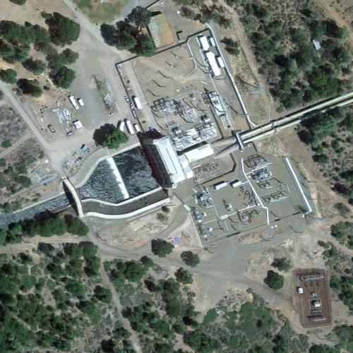 Pit No. 1 Powerhouse in Fall River Mills, CA (Google Maps)