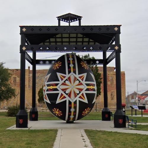 World’s Largest Czech Egg in Wilson, KS (Google Maps)