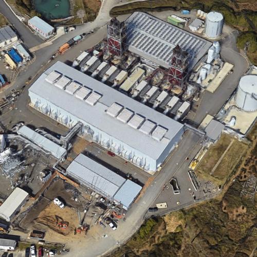 Humboldt Bay Generating Station in Humboldt Hill, CA (Google Maps)