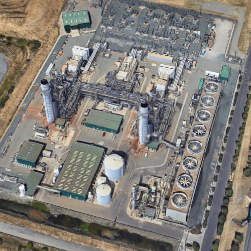 Los Medanos Energy Center in Pittsburg, CA (Google Maps)