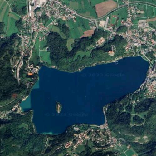 Lake Bled in Bled, Slovenia (Google Maps)