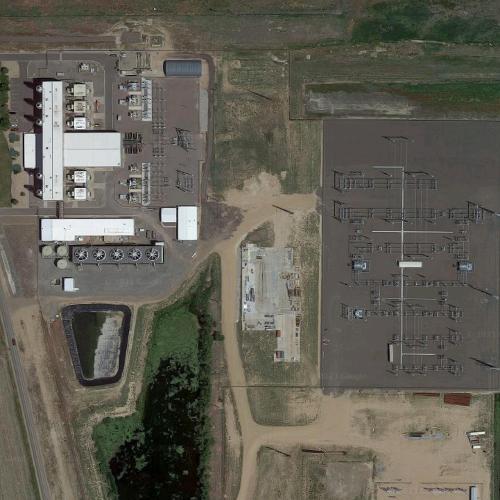 J M Shafer Generating Station in Fort Lupton, CO (Google Maps)