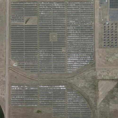 San Luis Valley Solar Ranch in Mosca, CO (Google Maps)