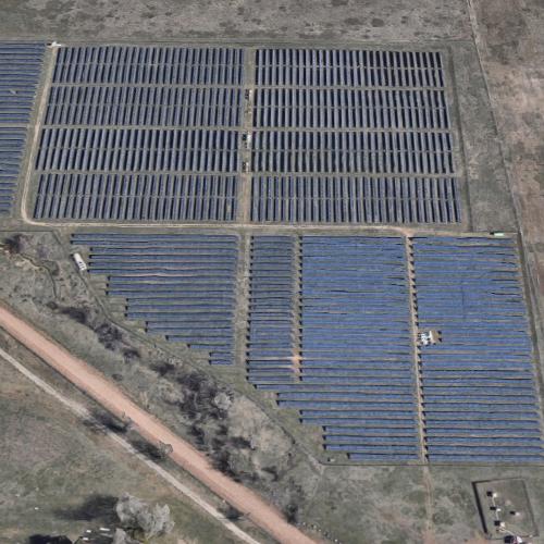 Colorado State Univ. Solar Farm in Fort Collins, CO (Google Maps)
