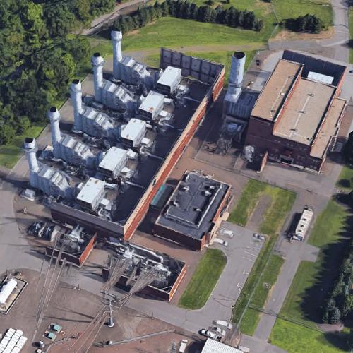 A L Pierce Power Station in Wallingford, CT (Google Maps)