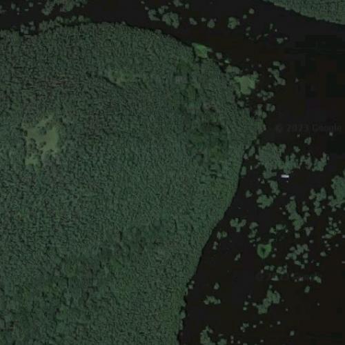 Tar Island in Oil City, LA (Google Maps)