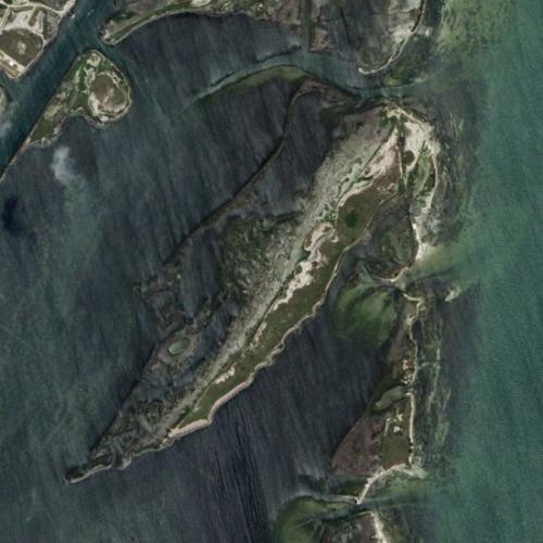 Talley Island in Corpus Christi, TX (Google Maps)