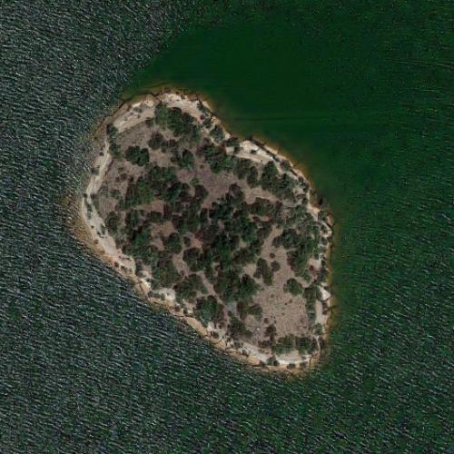 Rattlesnake Island in Lake Kickapoo, TX (Google Maps) (#6)