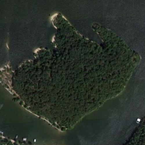 Goat Island in Bernice, OK (Google Maps)