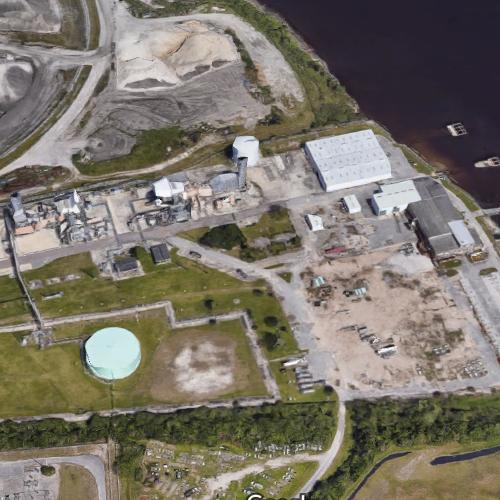 J. D. Kennedy Generating Station in Jacksonville, FL (Google Maps)