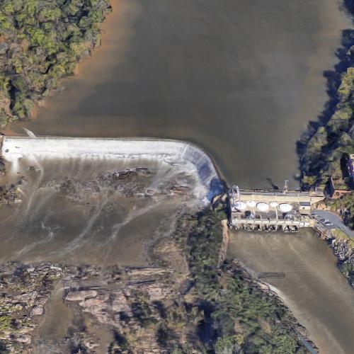 North Highlands Dam in Columbus, GA (Google Maps)