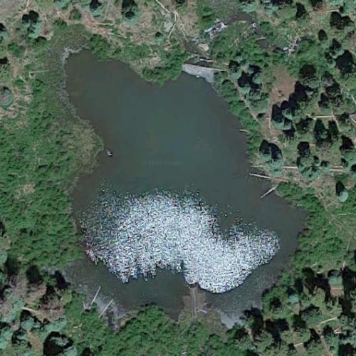 Dolomite Lake in Chromo, CO (Google Maps)