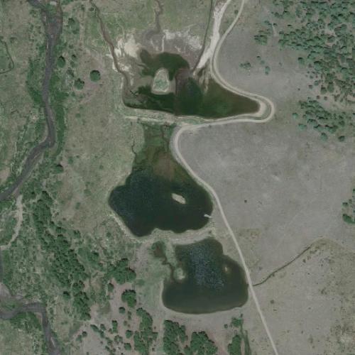 Three Lakes in Pagosa Springs, CO (Google Maps)
