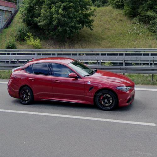 Alfa Romeo Giulia Quadrifoglio in Rudersdorf, Germany (Google Maps)