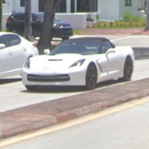 Chevrolet Corvette C7 in Miami Beach, FL (Google Maps) (#3)