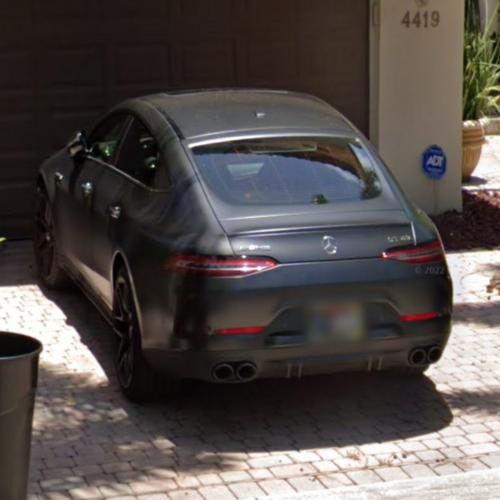 Mercedes-AMG GT 43 in Miami Beach, FL (Google Maps)