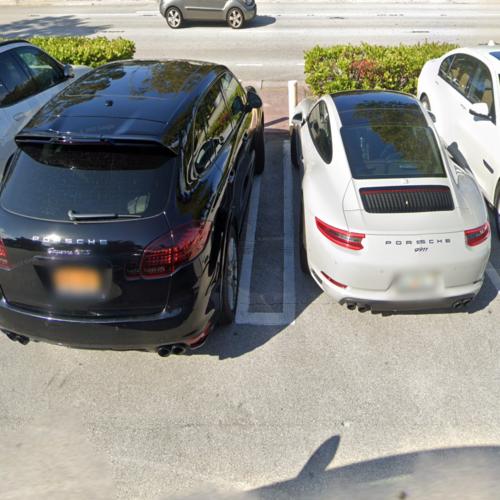 Porsche 9911 Carrera 4 (992) with Cayenne GTS in Miami Beach, FL ...