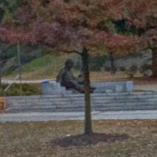 'Albert Einstein' by Robert Berks in Atlanta, GA (Google Maps)