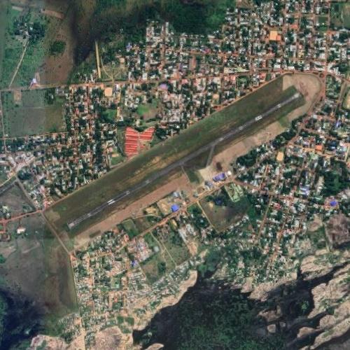 Germán Olano Airport in Puerto Carreño, Colombia (Google Maps)